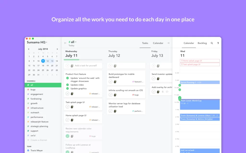 Sunsama Review The Best Daily Planner For Professionals