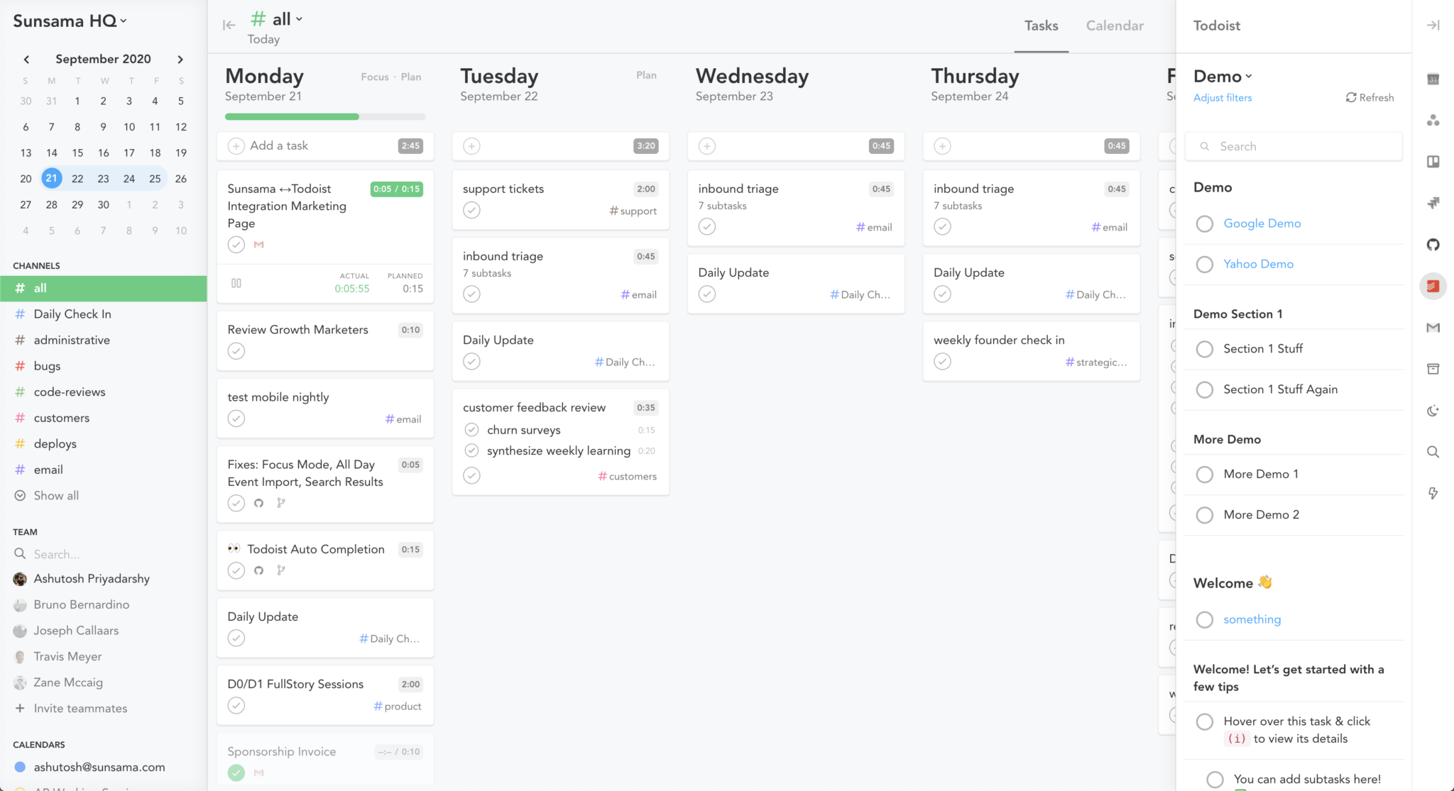 Sunsama Review The Best Daily Planner For Professionals