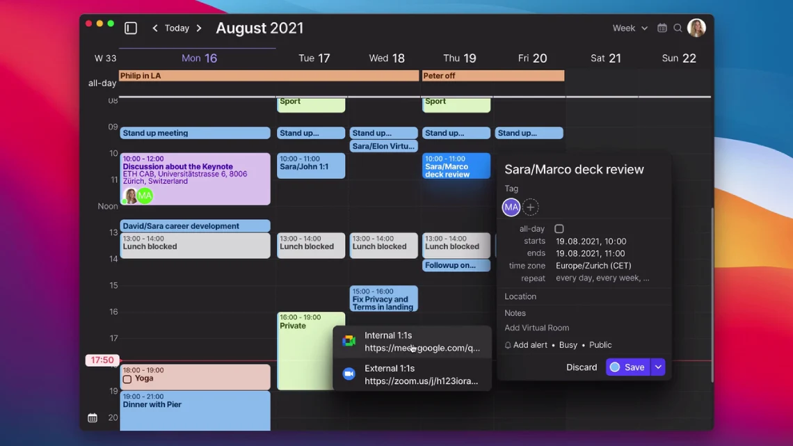 Morgen Review The Calendar For The Remote Era