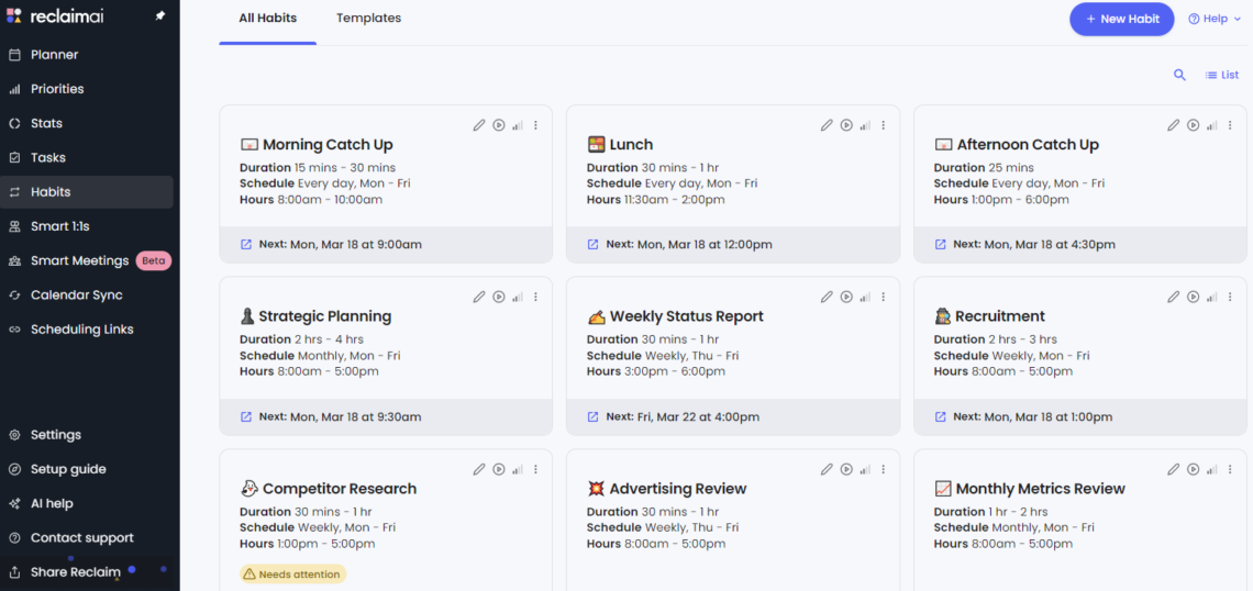 Reclaim AI Review: The Smart AI Scheduling Tool