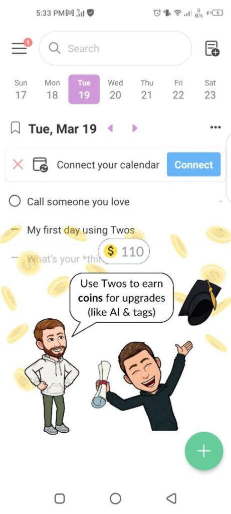 Twos Review: The Simple Note taking app