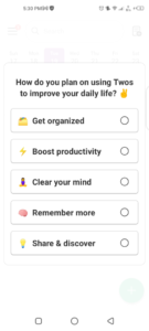 Twos Review: The Simple Note taking app